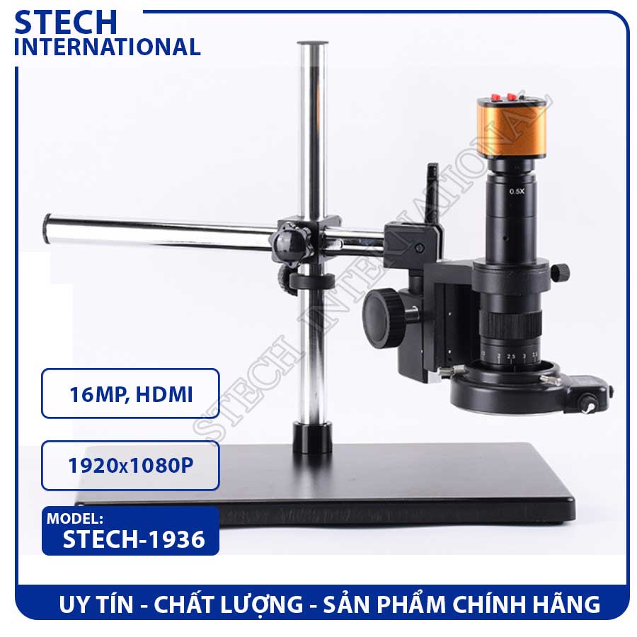 Kính Hiển Vi Kỹ Thuật Số STECH-1936 | 16MP - Cổng HDMI/USB
