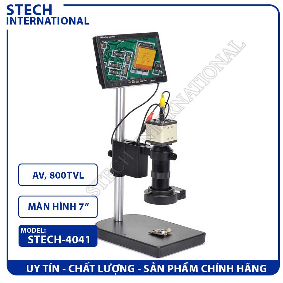 Kính Hiển Vi Kỹ Thuật Số STECH-4041 | AV 800 TVL