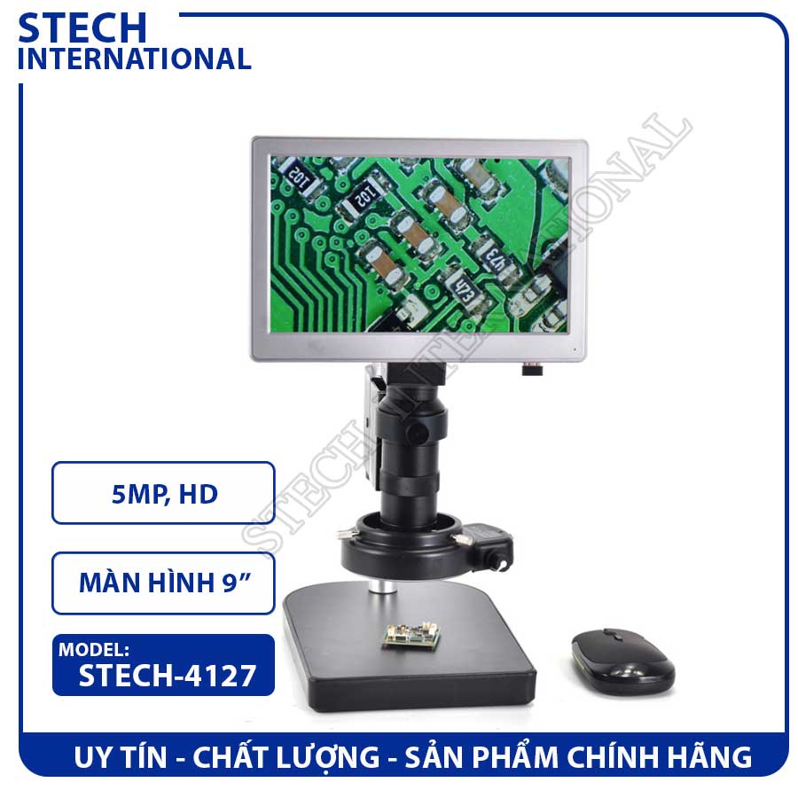 Kính Hiển Vi Kỹ Thuật Số STECH-4127 | 5.0MP - Cổng USB