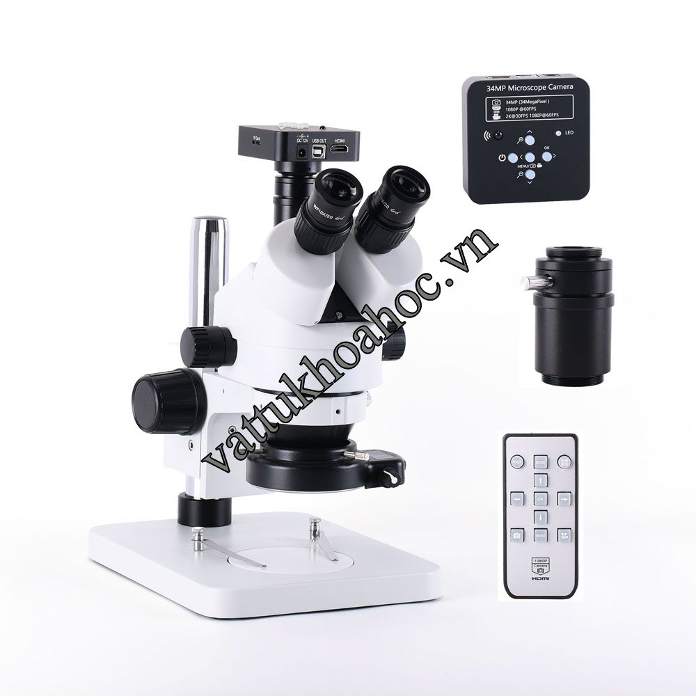 Kính hiển vi ba mắt Zoom Simul-focal Camera
